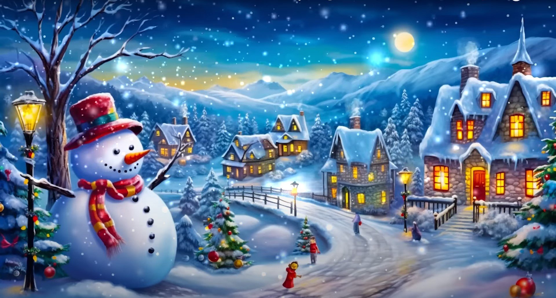 Solve Town Snowman jigsaw puzzle online with 350 pieces