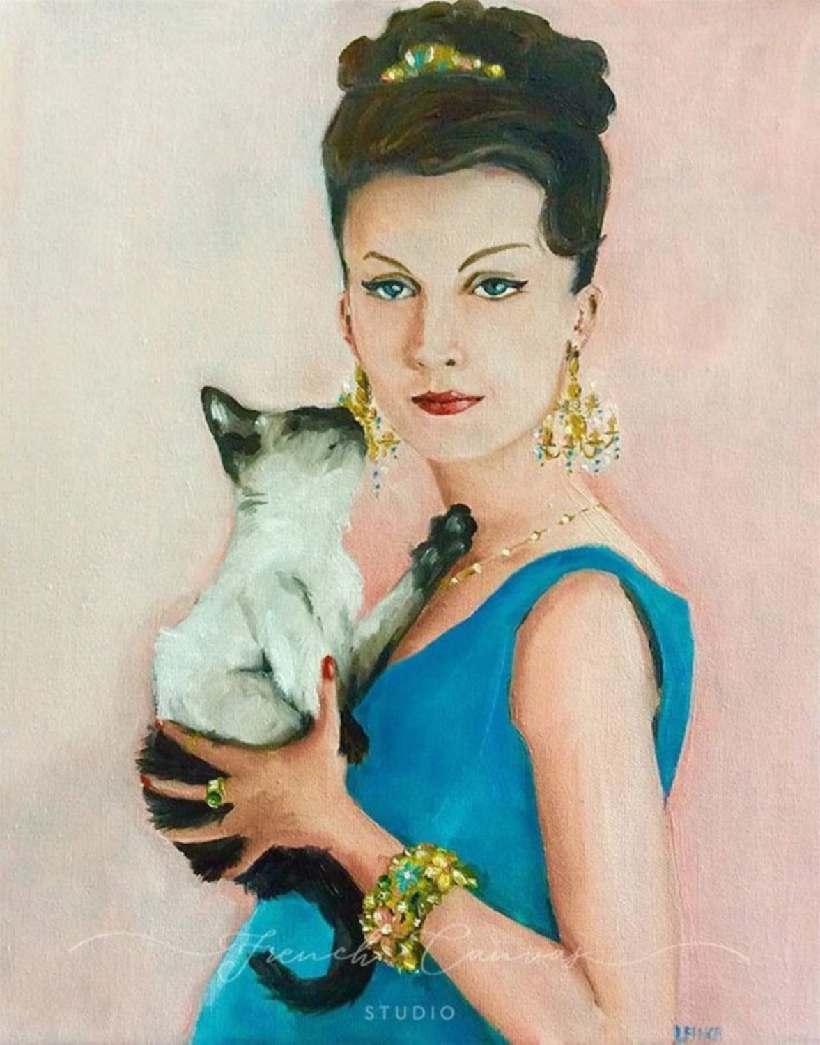 Solve Nostalgic Art ~ Lisa Finch jigsaw puzzle online with 252 pieces