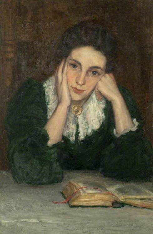 Solve Stewart Carmichael (1867 - 1950) - The Artist's Wife (Susan ...