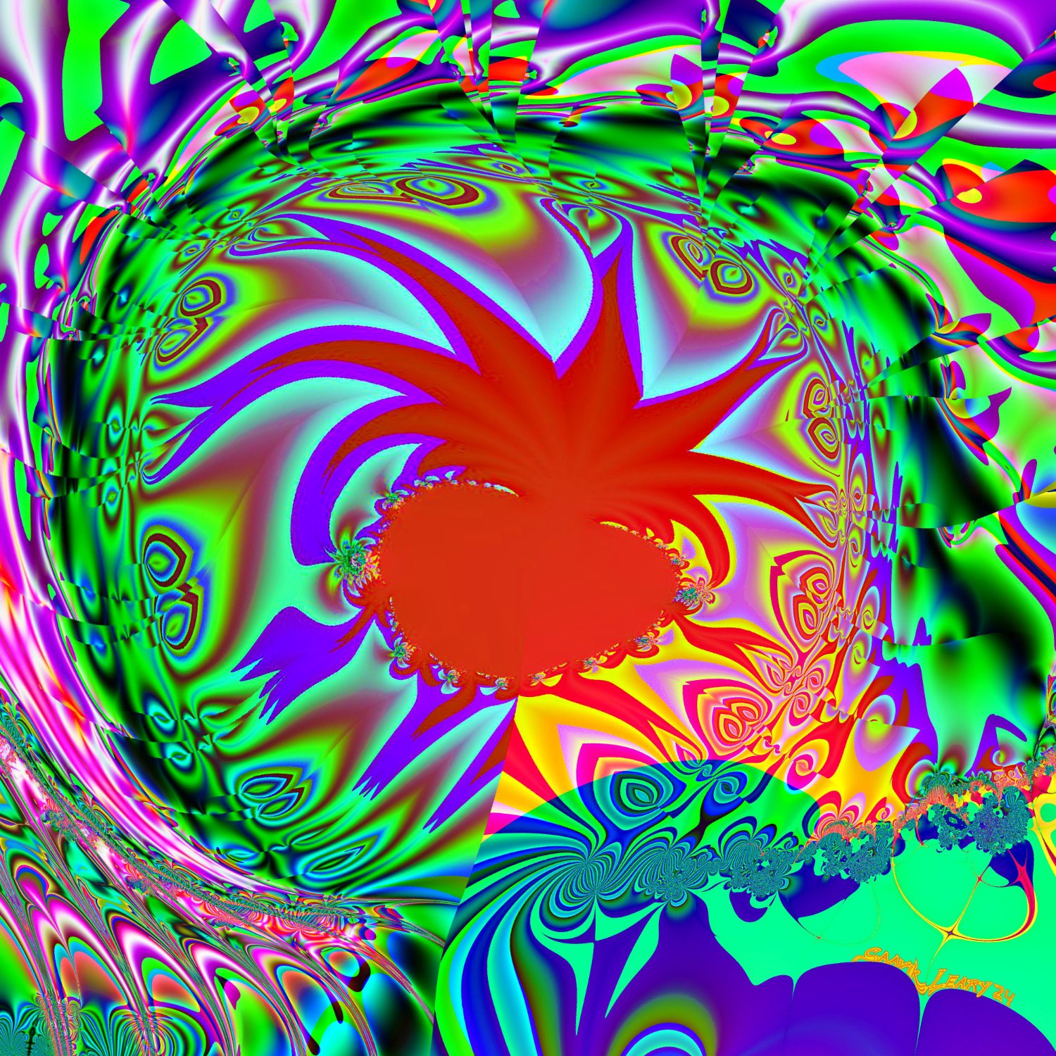 Jigsaw Puzzle | 100 pieces | 10132024 Sterling fractal Sea Critter ...