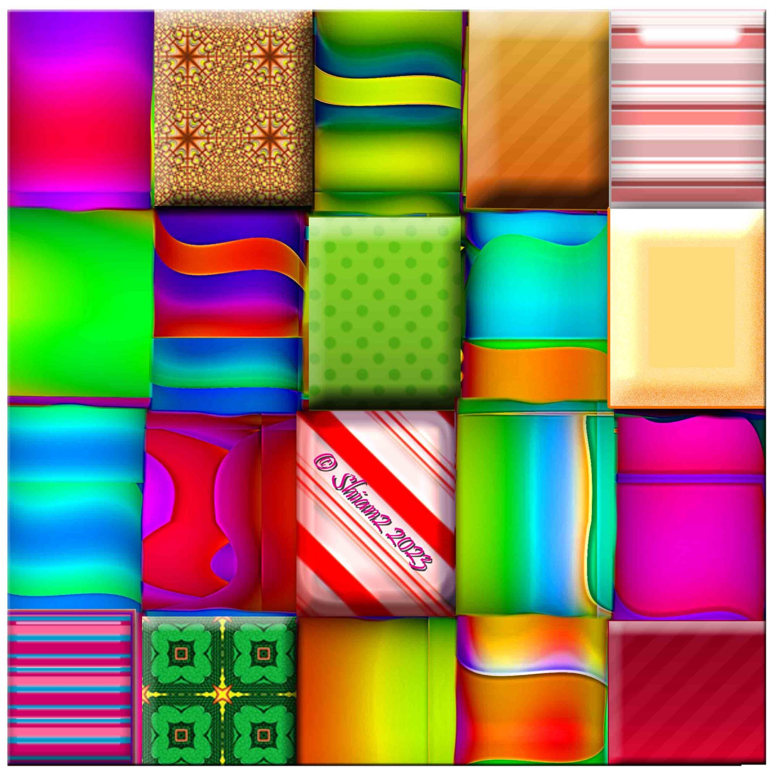 Solve Odd Bits and Pieces jigsaw puzzle online with 64 pieces