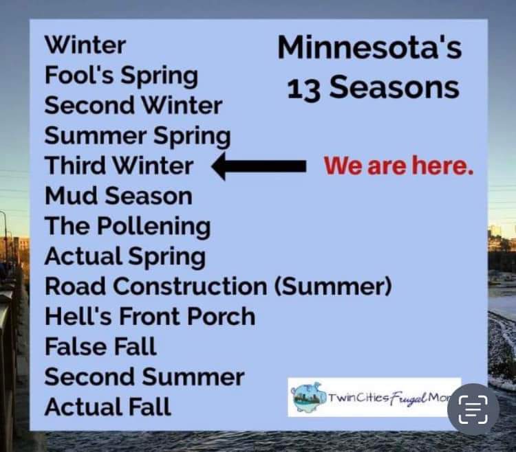 Solve Minnesota Seasons jigsaw puzzle online with 9 pieces