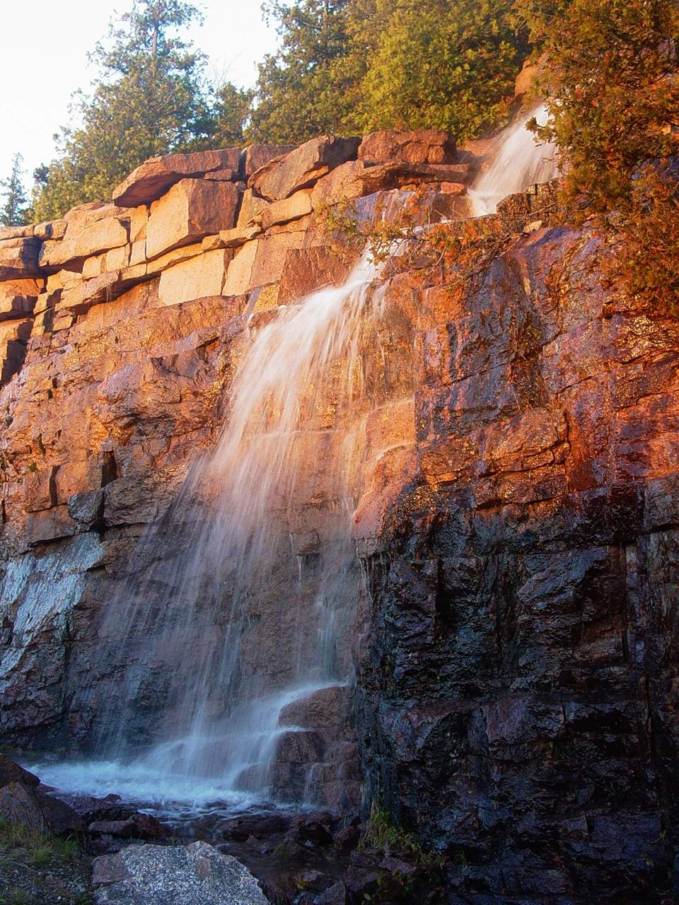 Jigsaw Puzzle | Waterfall on Cadillac Mountain in Acadia National Park ...