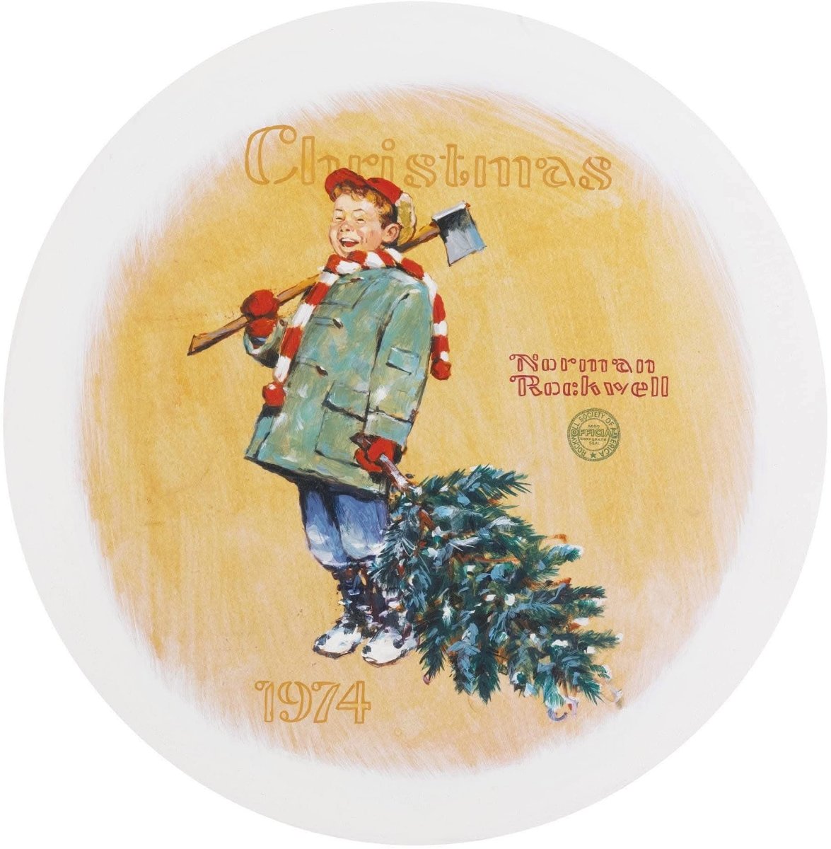 Solve Norman Rockwell jigsaw puzzle online with 36 pieces
