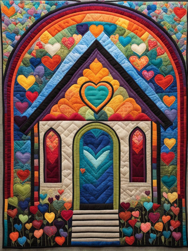 Solve Hearts at Home jigsaw puzzle online with 80 pieces
