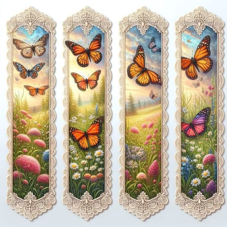 Solve Seasonal Vintage Art - Spring / Summer - Pretty Bookmarks (9 ...
