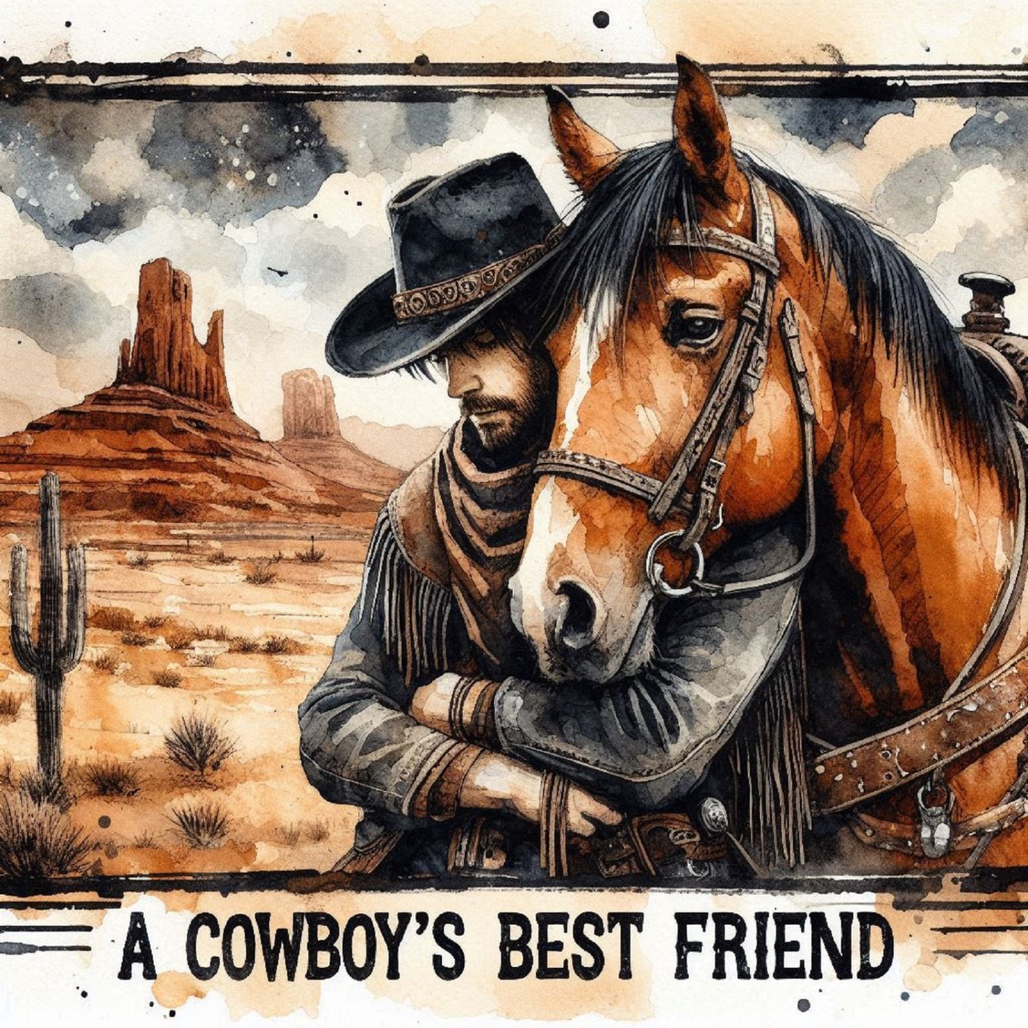 Solve Cowboy and Horse (choose your size) jigsaw puzzle online with 400 ...