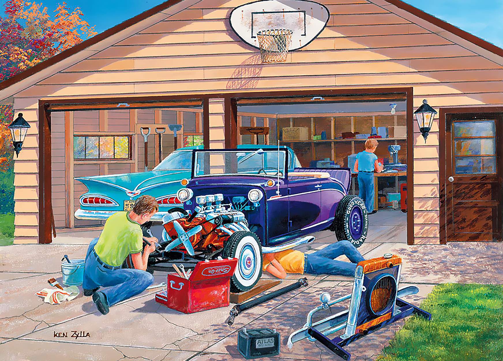 Solve Work in Progress jigsaw puzzle online with 150 pieces