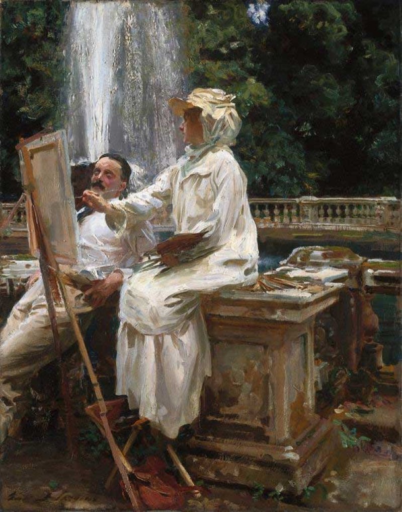 Solve John Singer Sargent - Jane de Glehn (1873-1961) painting with her ...