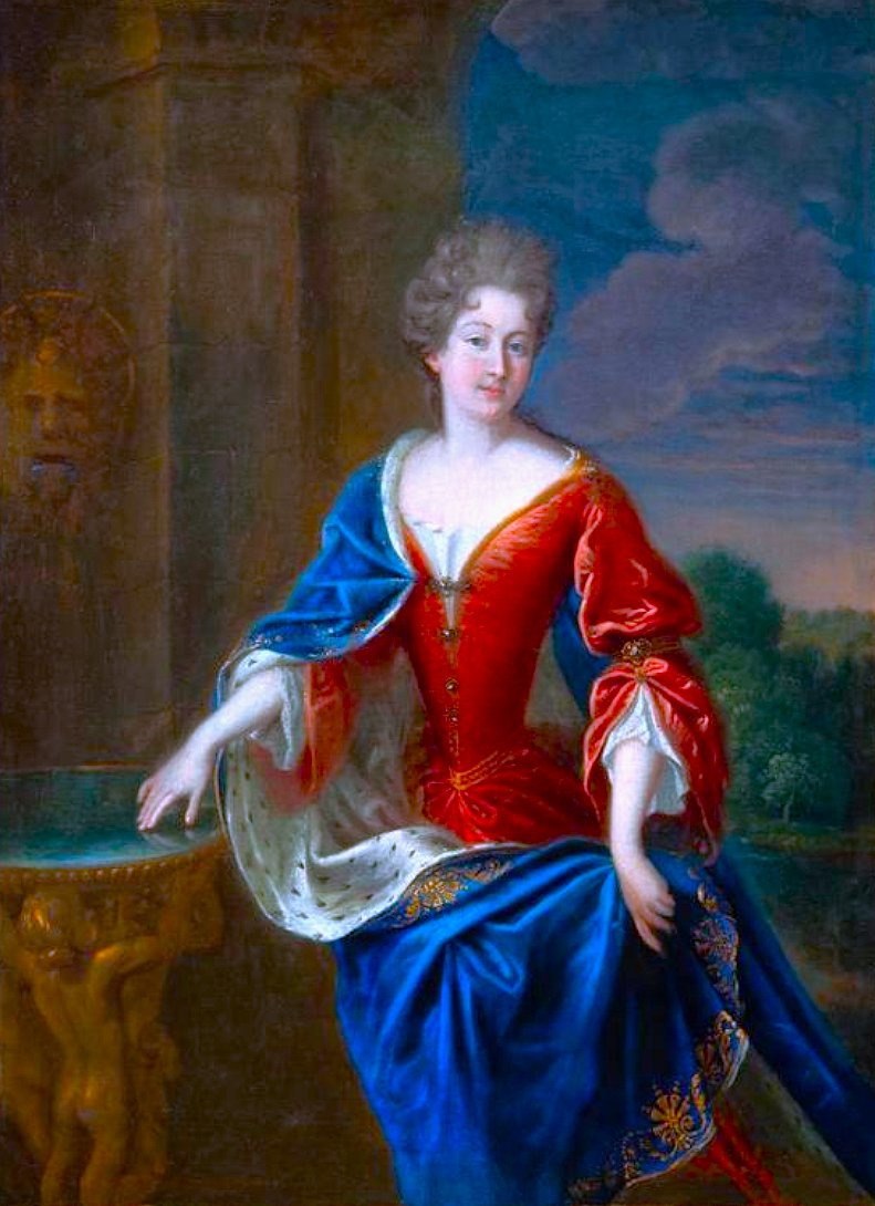 Solve Portrait of the Princess of Conti jigsaw puzzle online with 96 pieces