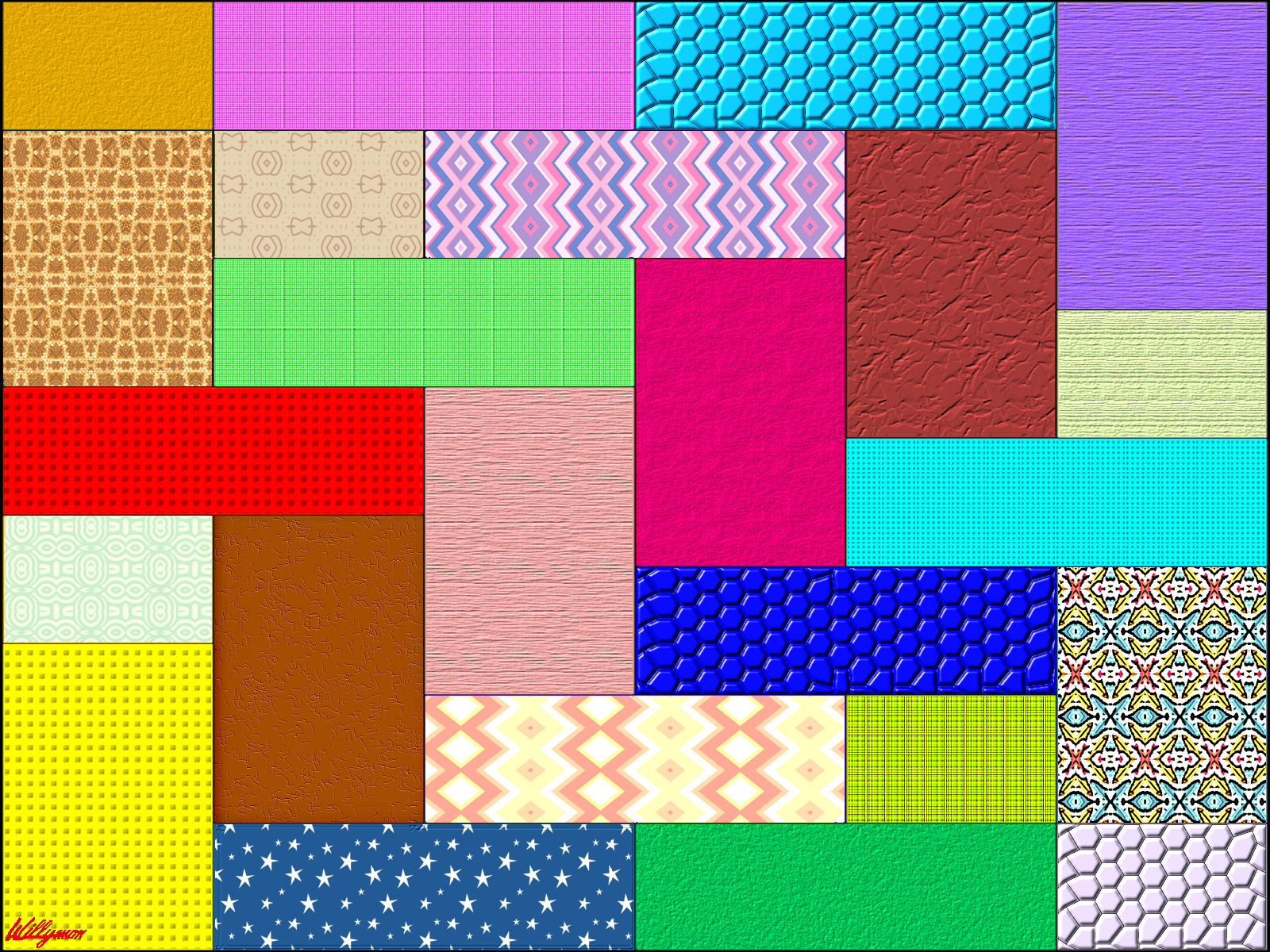 Solve textures and patterns jigsaw puzzle online with 540 pieces