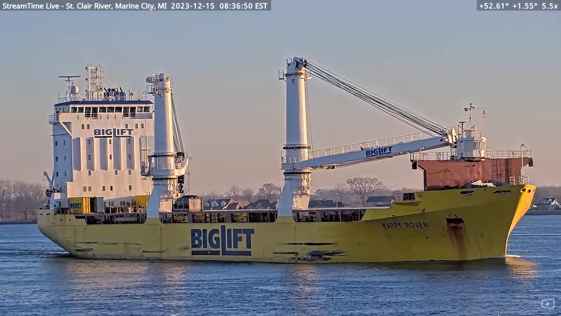 Solve Happy Rover - Ocean-Going Heavy-Lift Freighter - Marine City, MI ...