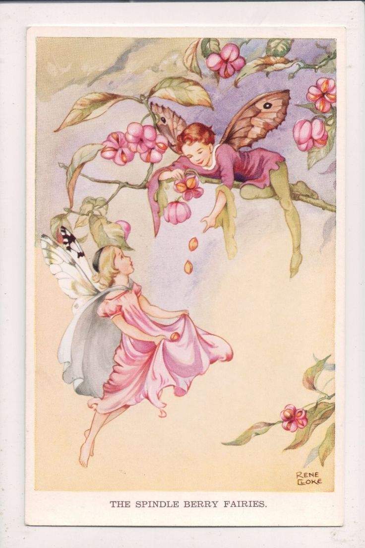Solve The Spindle Berry Fairies jigsaw puzzle online with 96 pieces