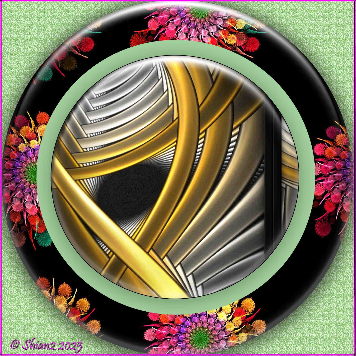 Solve Disc jigsaw puzzle online with 64 pieces