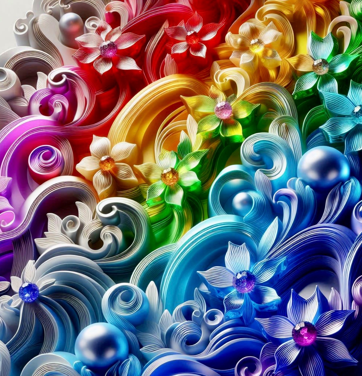 Solve Fancy Trivet jigsaw puzzle online with 64 pieces