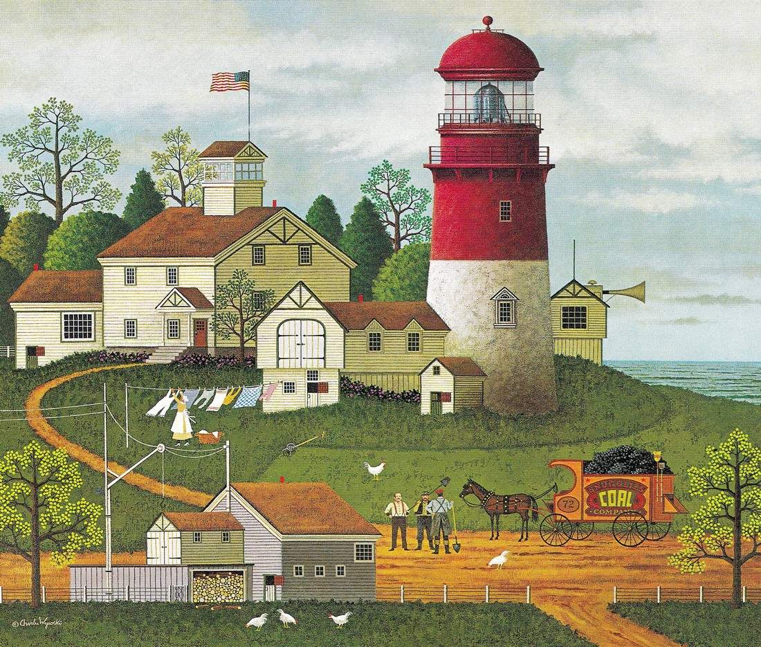 Solve Lighthouses #3 jigsaw puzzle online with 90 pieces
