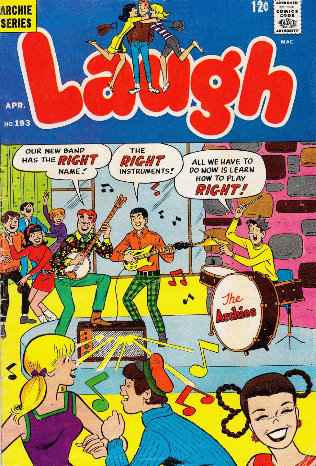Solve Laugh (Apr 1967) jigsaw puzzle online with 600 pieces
