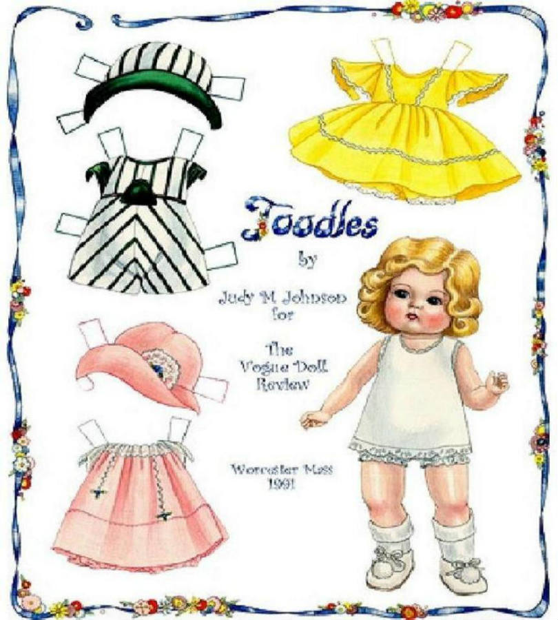 Solve Paper Doll jigsaw puzzle online with 72 pieces