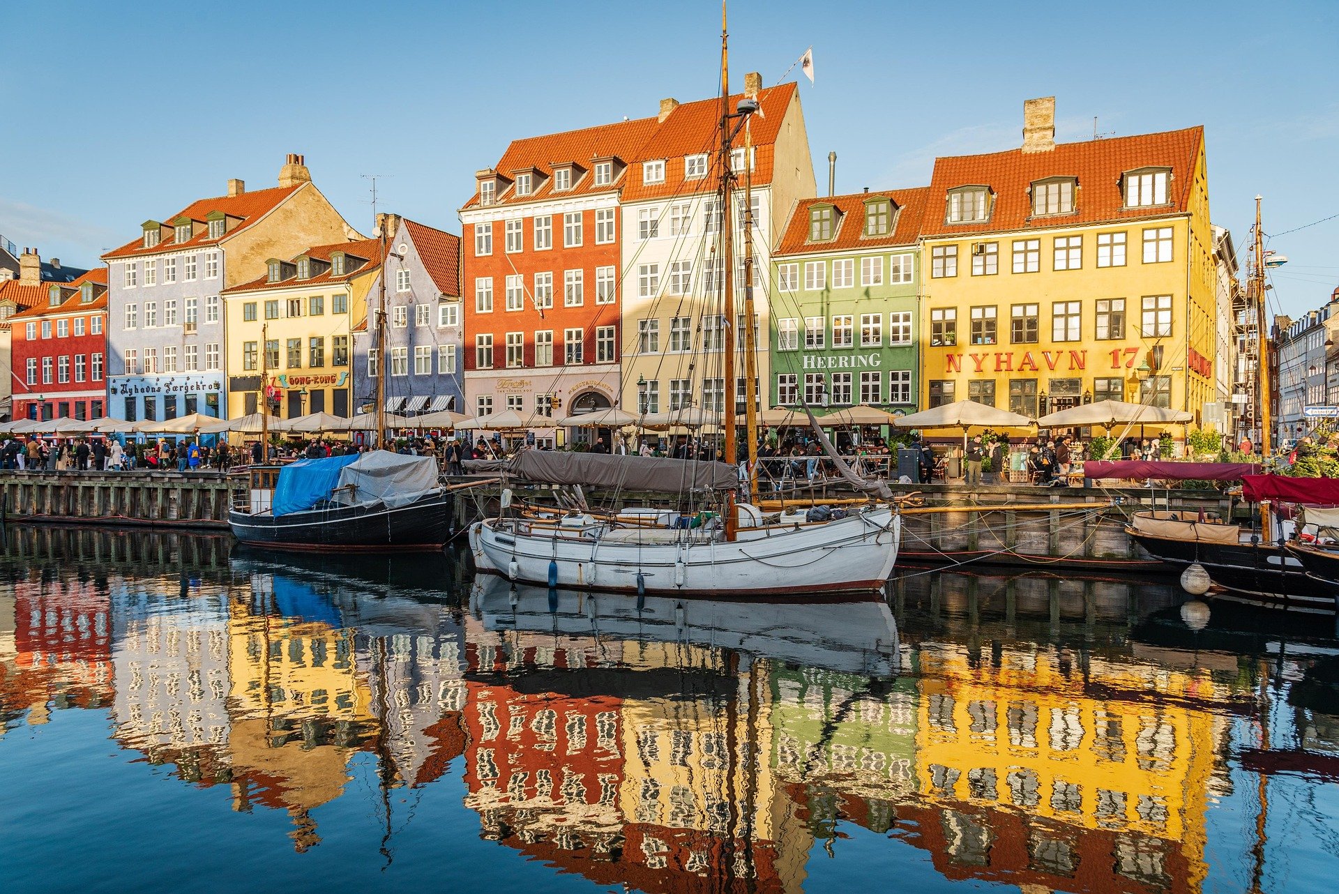 Solve Nyhavn, a famous harbor and canal in Copenhagen, Denmark. jigsaw ...