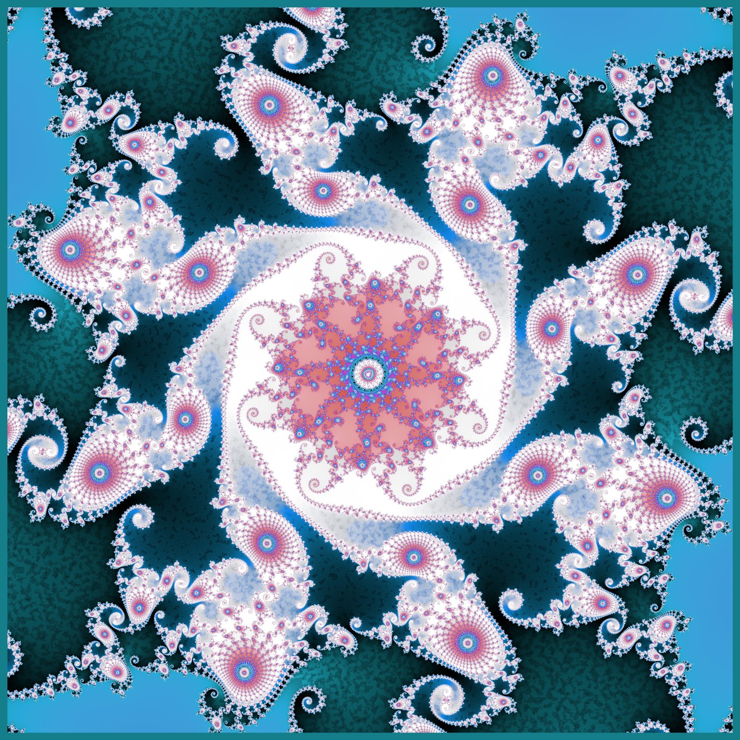 Solve Inside the Fractal Universe 51 jigsaw puzzle online with 100 pieces