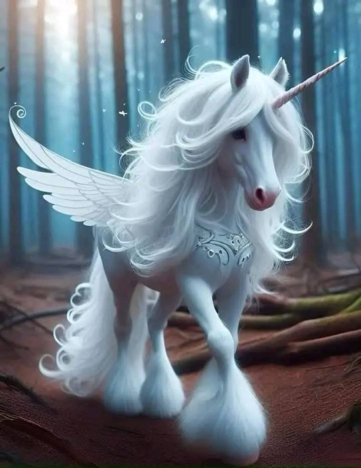 Solve Beautiful Alicorn jigsaw puzzle online with 63 pieces