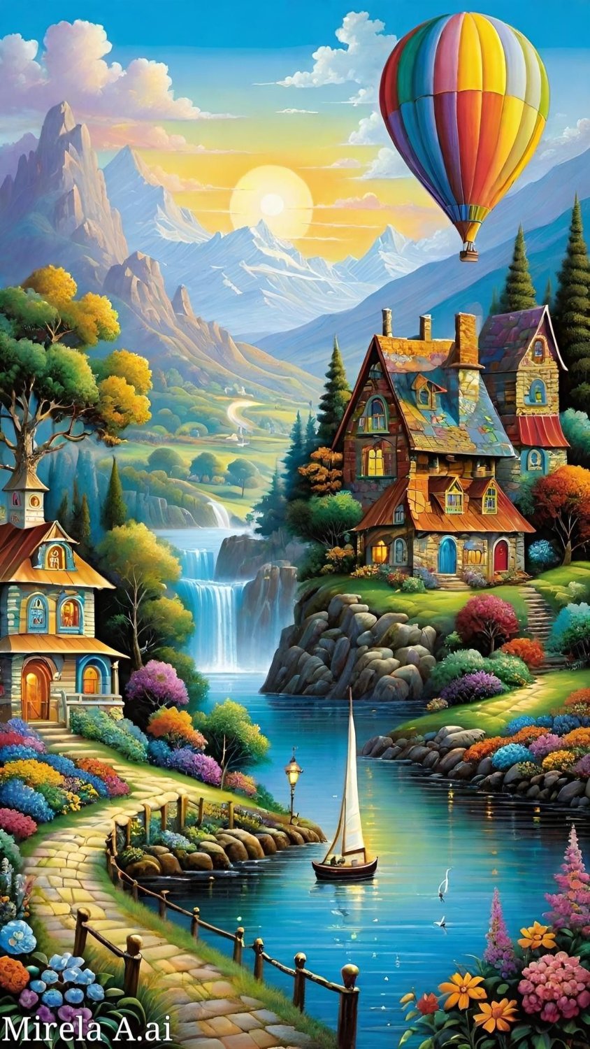 Solve Beautiful Scenes (19) jigsaw puzzle online with 104 pieces