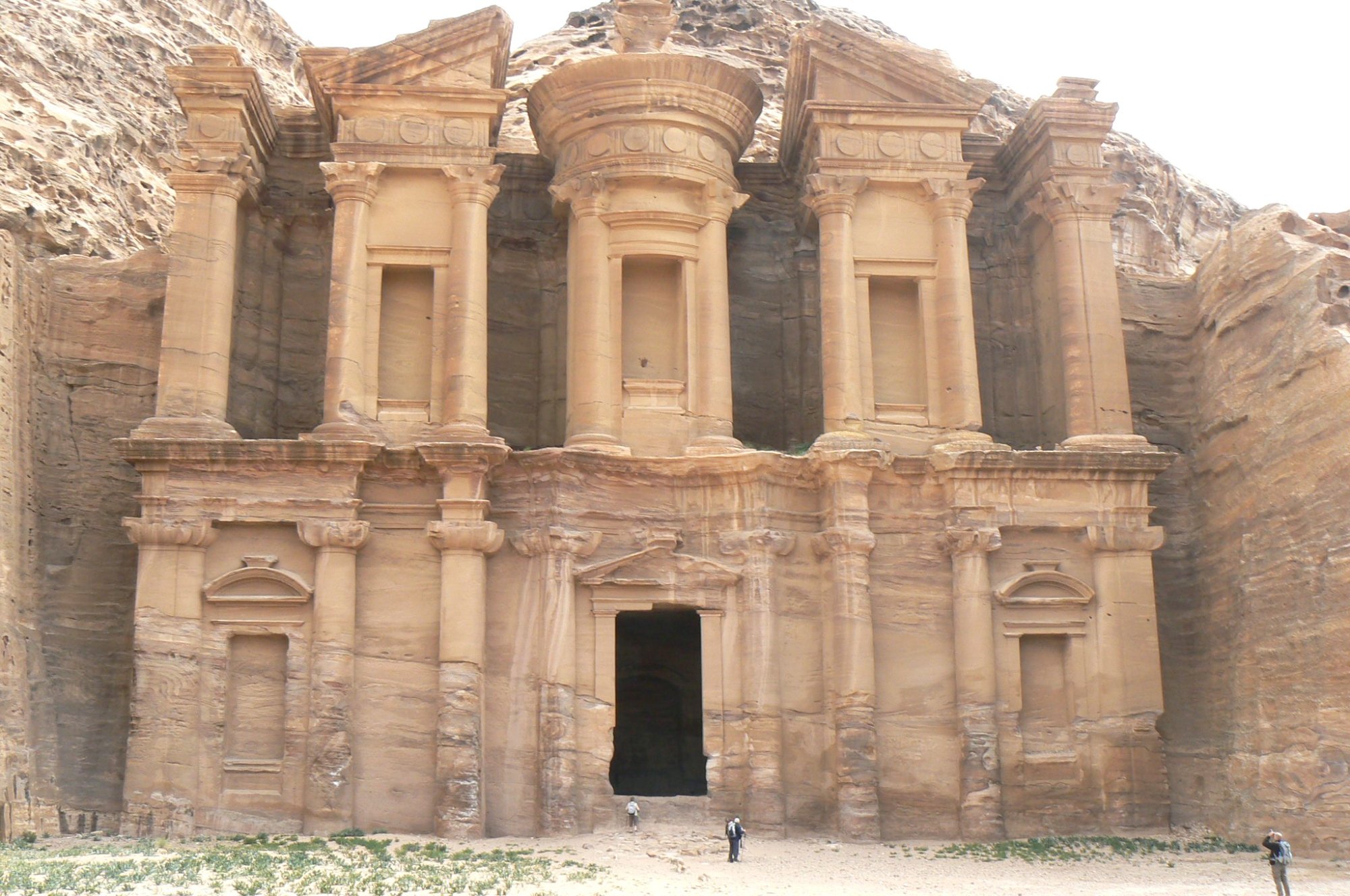 Solve Monastery at Petra, Jordan jigsaw puzzle online with 150 pieces
