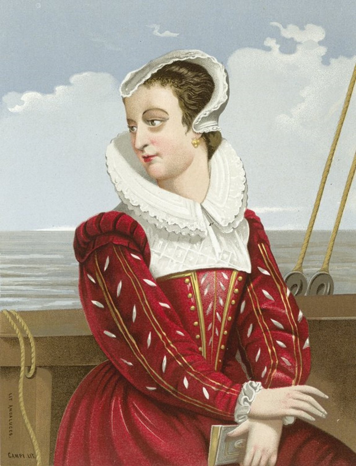 Solve Mary Queen of Scots jigsaw puzzle online with 336 pieces