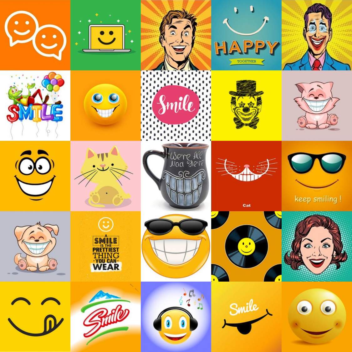Solve Smile :-) 328a jigsaw puzzle online with 81 pieces