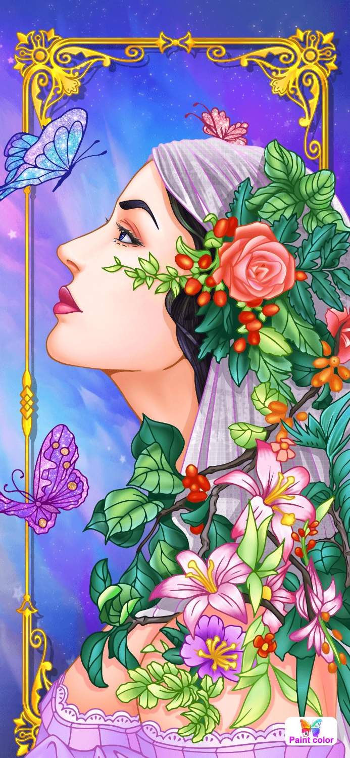 Solve Gypsy Rose jigsaw puzzle online with 84 pieces