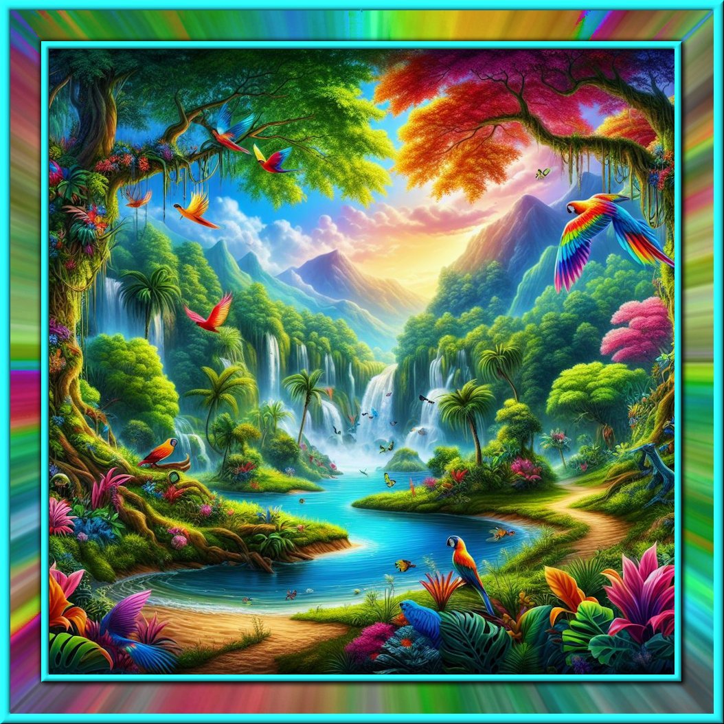 Solve Waterfall 12 04 2024 J (2) J jigsaw puzzle online with 64 pieces