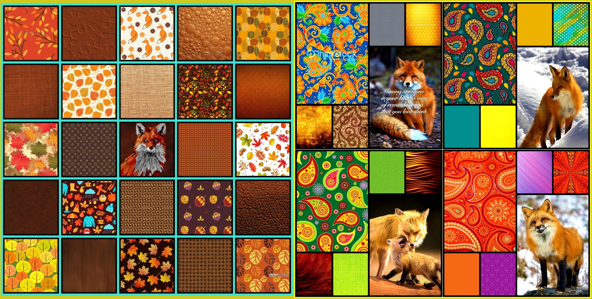 Solve Fox In the Fall-side jigsaw puzzle online with 91 pieces