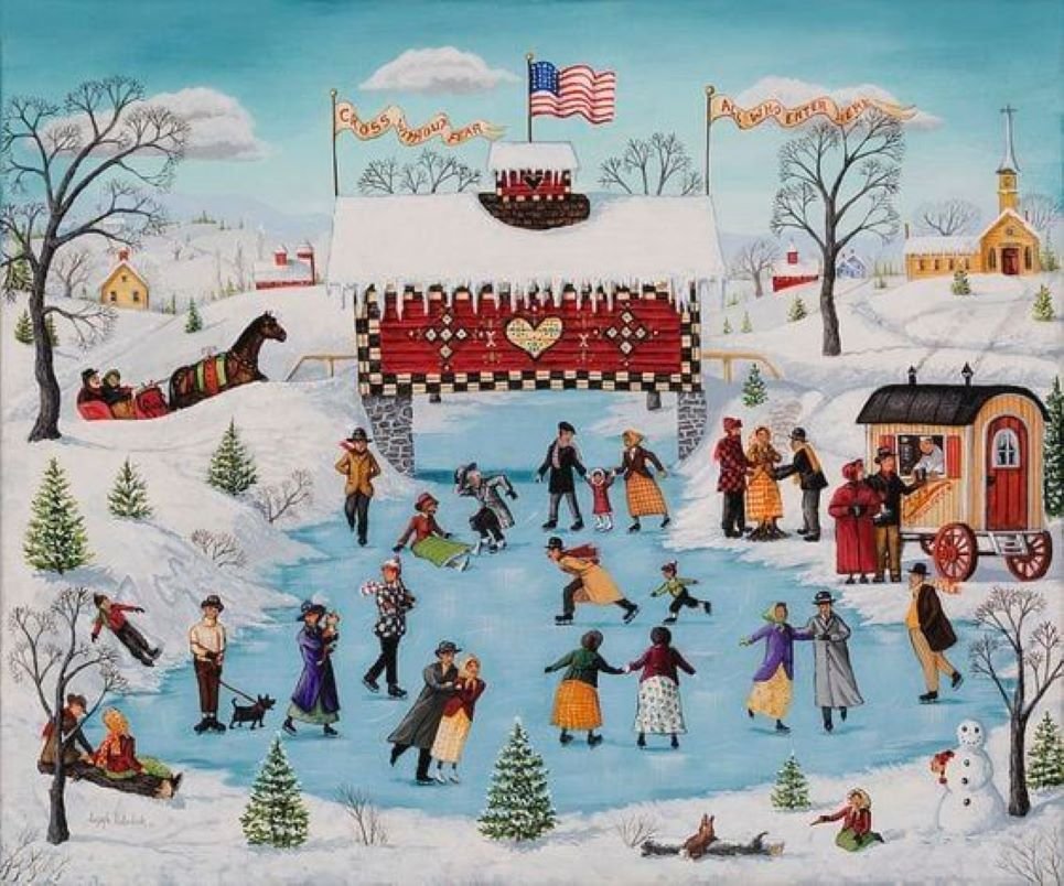 Solve Winter Fun jigsaw puzzle online with 154 pieces