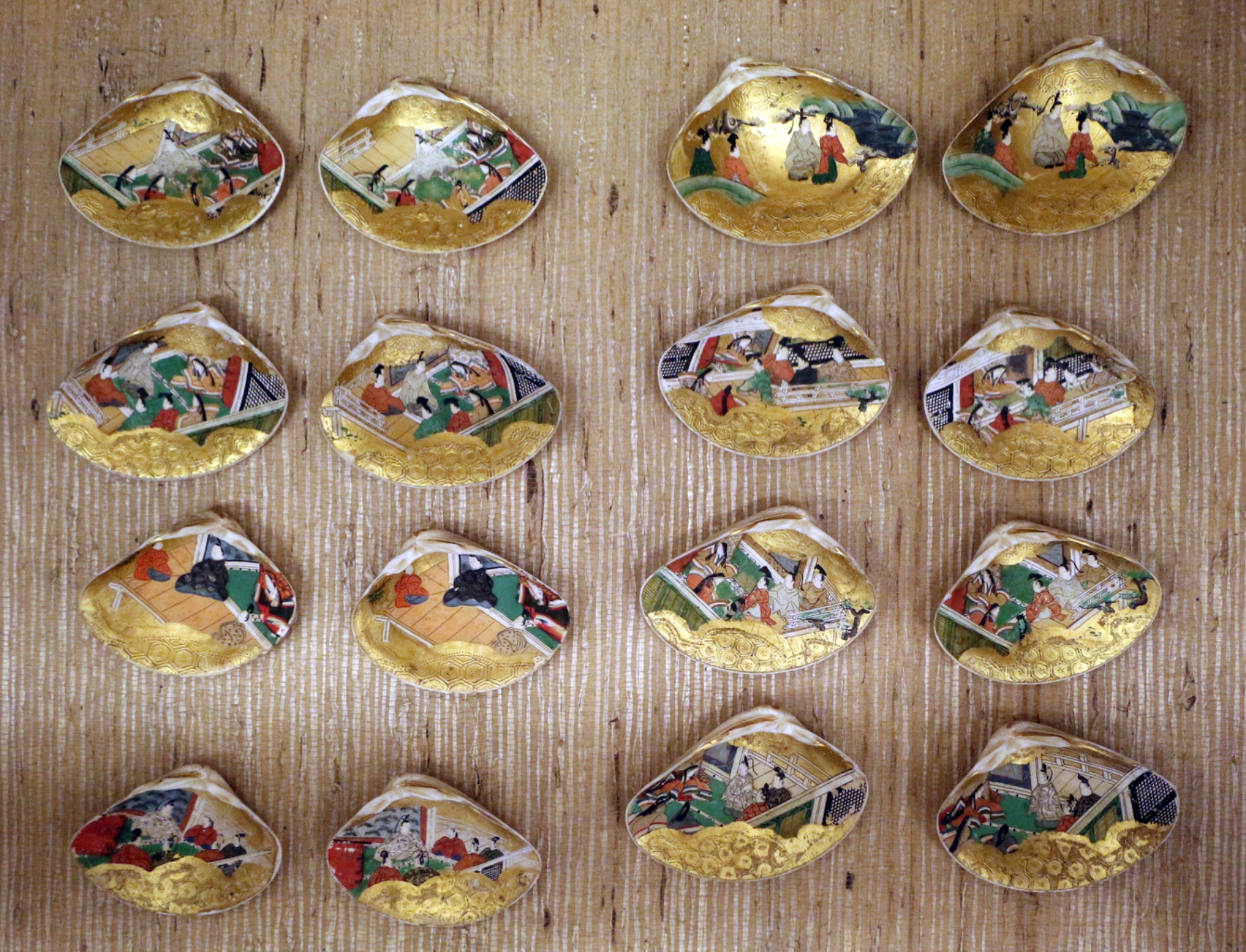 Solve Kai-awase, Matching Game, Painted Clam Shells jigsaw puzzle ...