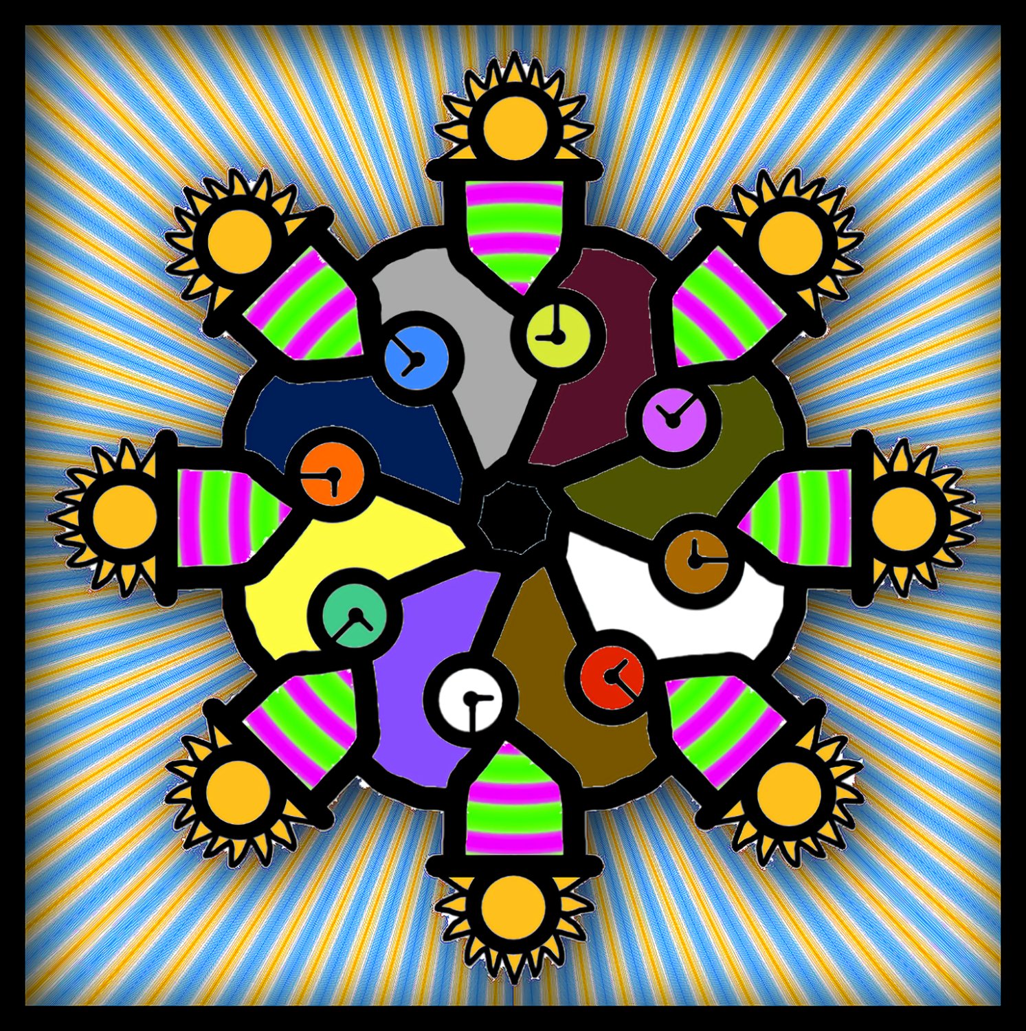 Solve What time is it? jigsaw puzzle online with 169 pieces