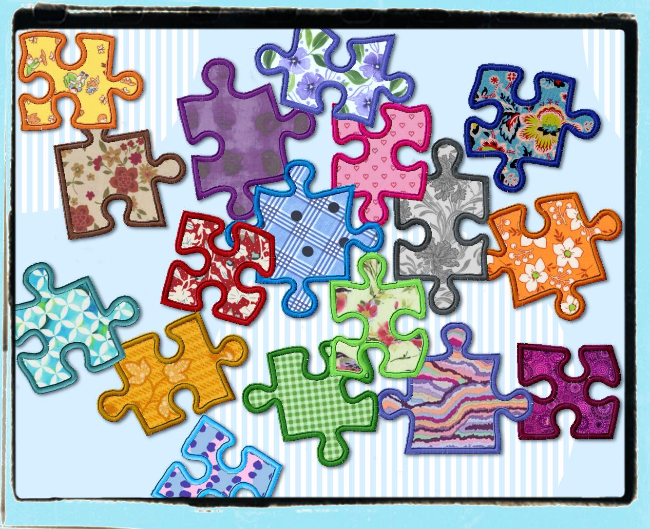 Solve Puzzling Pieces jigsaw puzzle online with 252 pieces