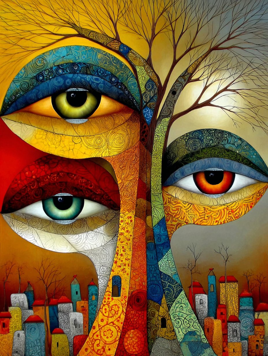 Solve 🌳 Vivid Vision 🌳 jigsaw puzzle online with 130 pieces