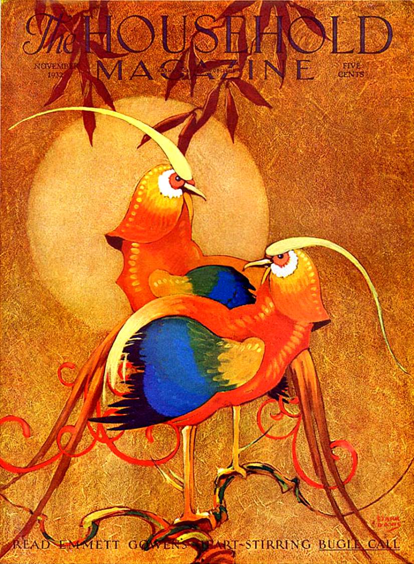 Jigsaw Puzzle | The Household Magazine, Nov 1932, cover by Winthrop ...