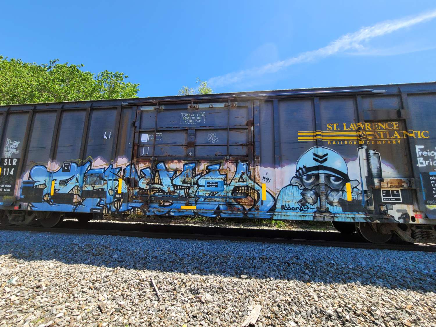 Solve SLR 114 - St. Lawrence & Atlantic Boxcar jigsaw puzzle online ...