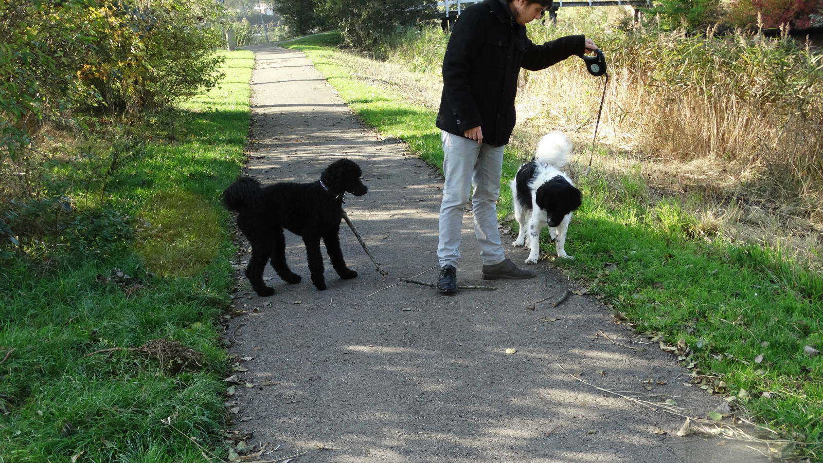 Solve But of course we want the stick under his foot. ☺ jigsaw puzzle ...