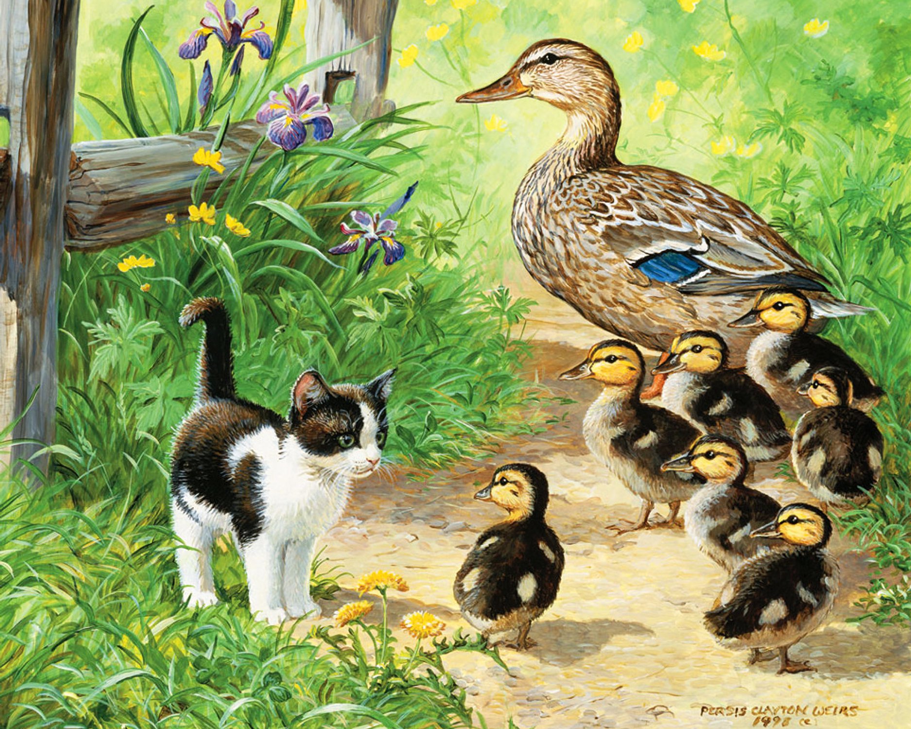 Solve Duck Inspector jigsaw puzzle online with 357 pieces
