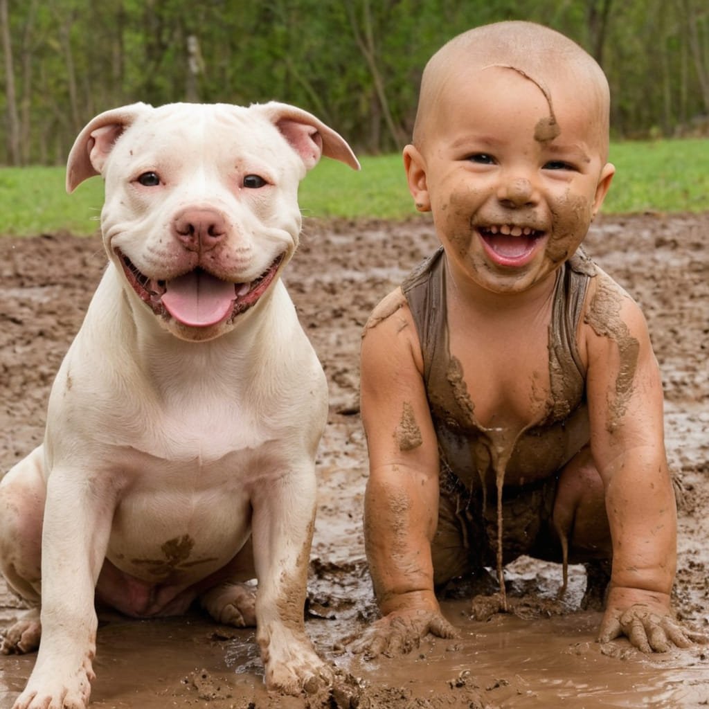 Solve Mud time jigsaw puzzle online with 121 pieces