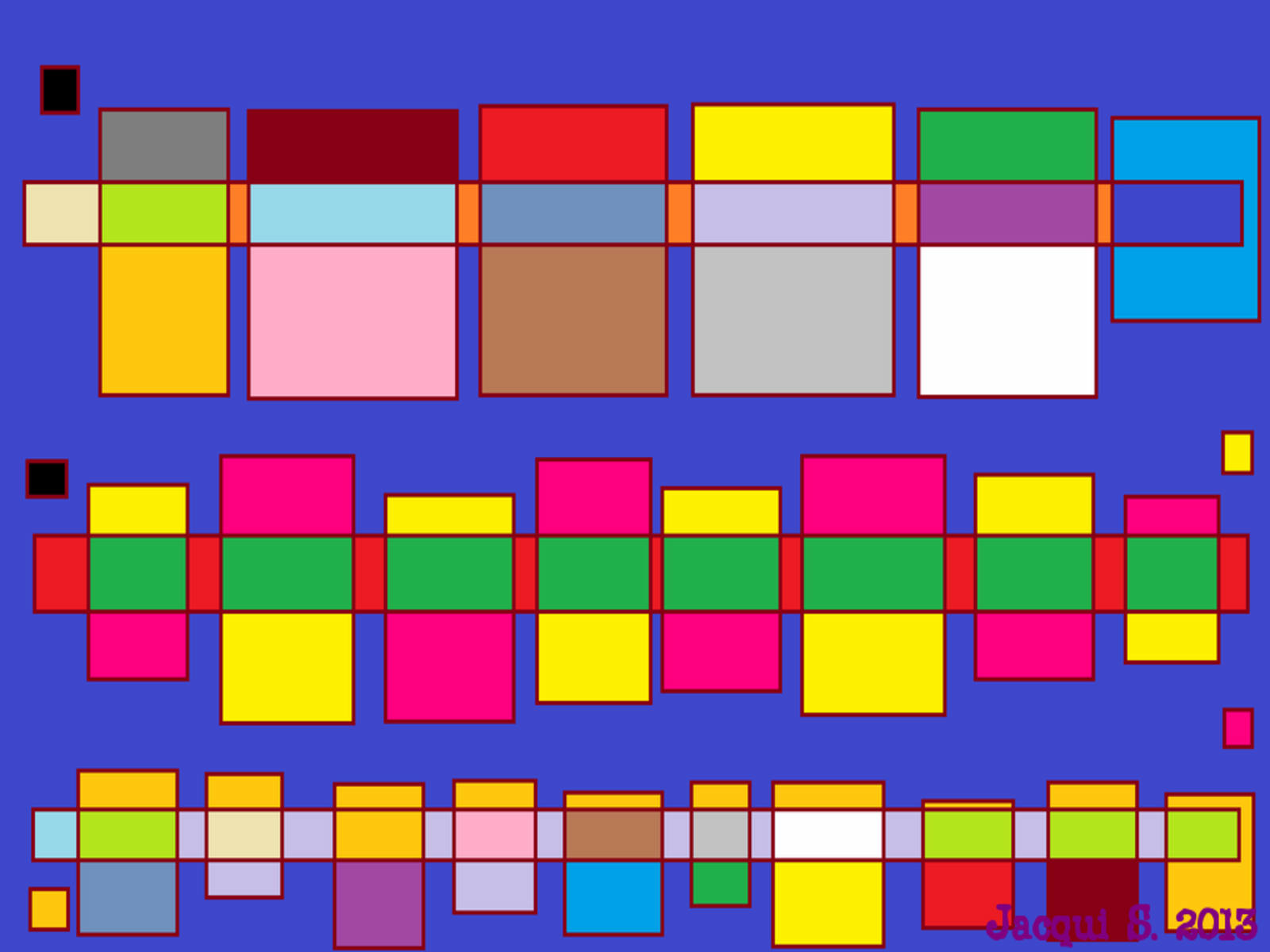 Jigsaw Puzzle | line of boxes. | 252 pieces | Jigidi