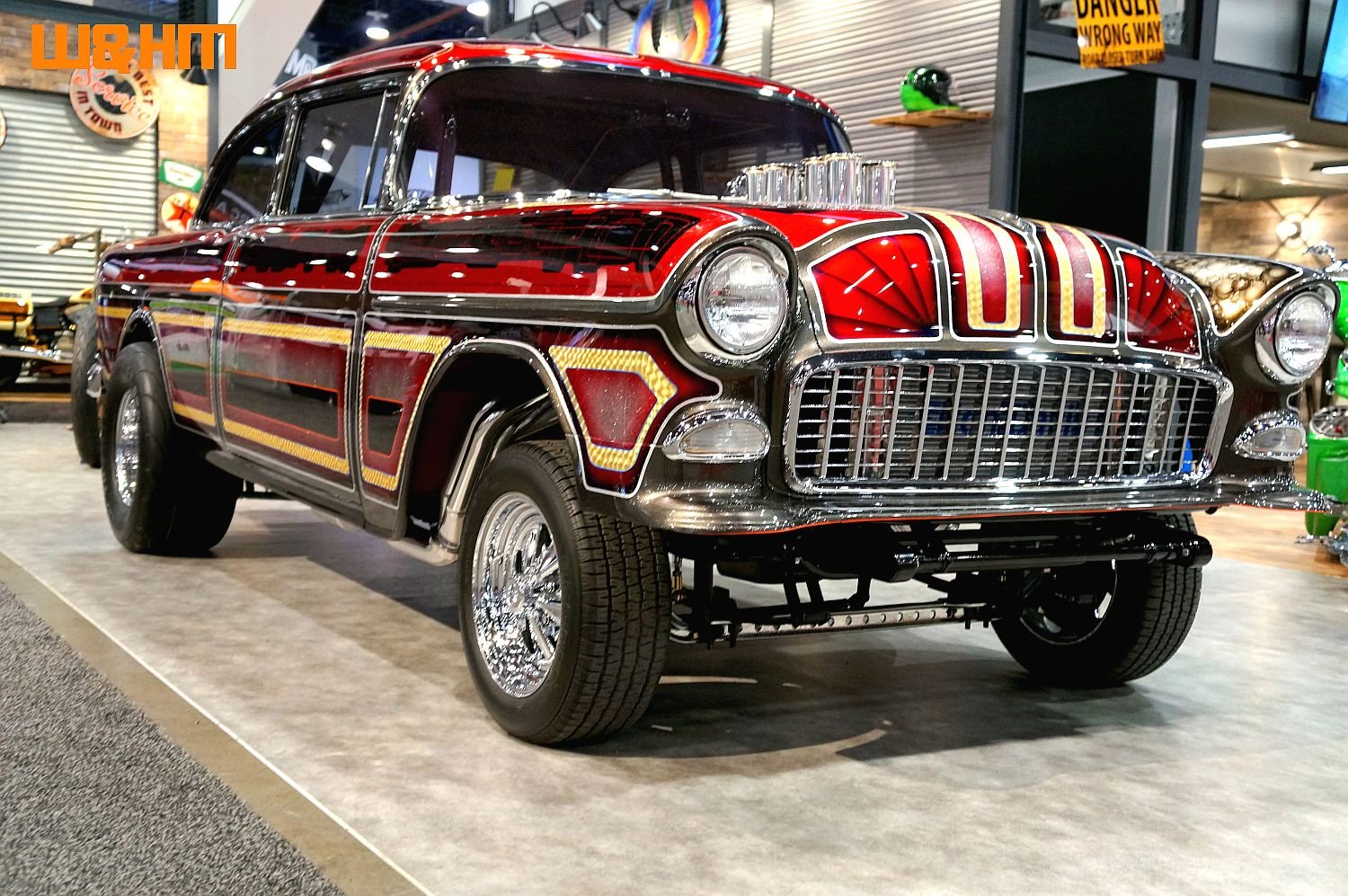 Solve 55 Chevy beautiful paint job... Bandit... jigsaw puzzle online ...