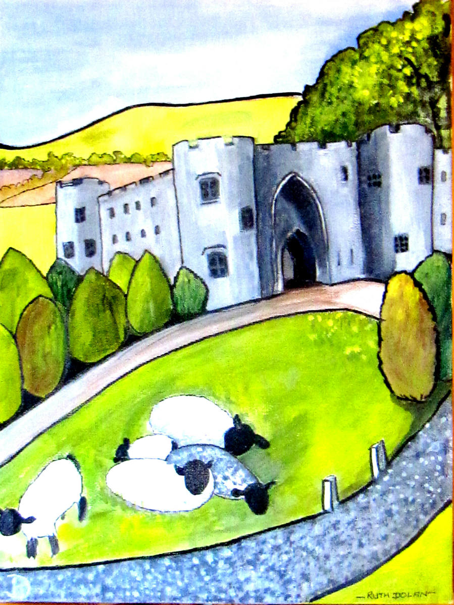 Solve Border Castle jigsaw puzzle online with 154 pieces