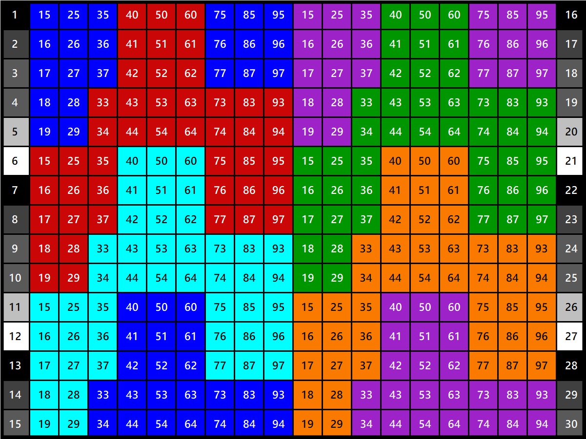 Solve Number 1590 tessellation 300 jigsaw puzzle online with 300 pieces