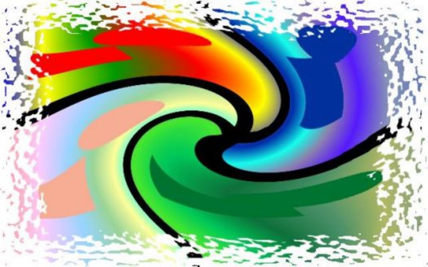 Solve Simple Swirl - Petite jigsaw puzzle online with 15 pieces