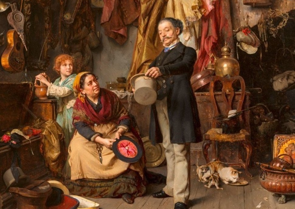 Solve Bottega dell'usuraio a Venezia (Usurer's workshop in Venice ...