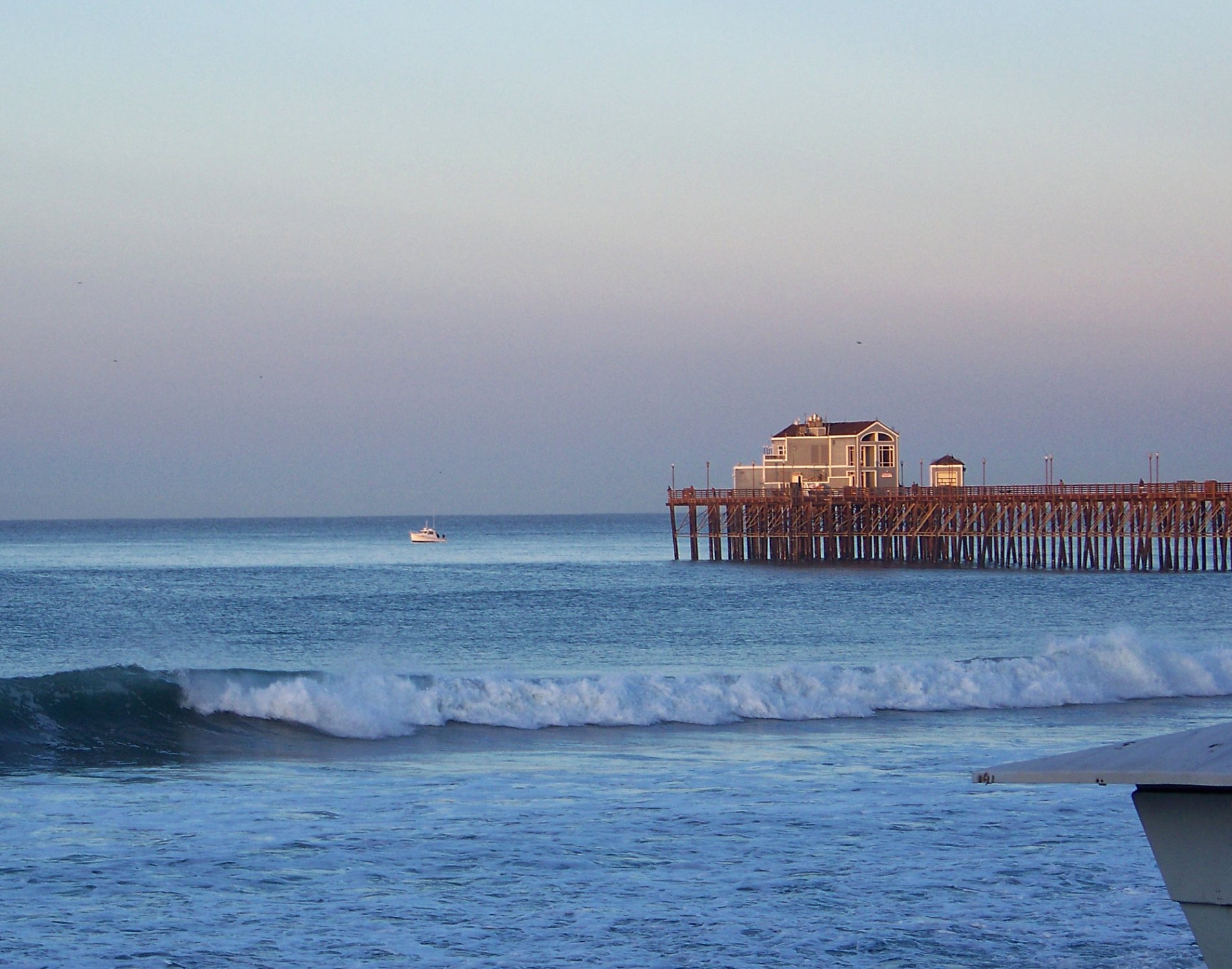 Puzzel | 154 stukjes | Oceanside CA Pier at Dawn | Jigidi