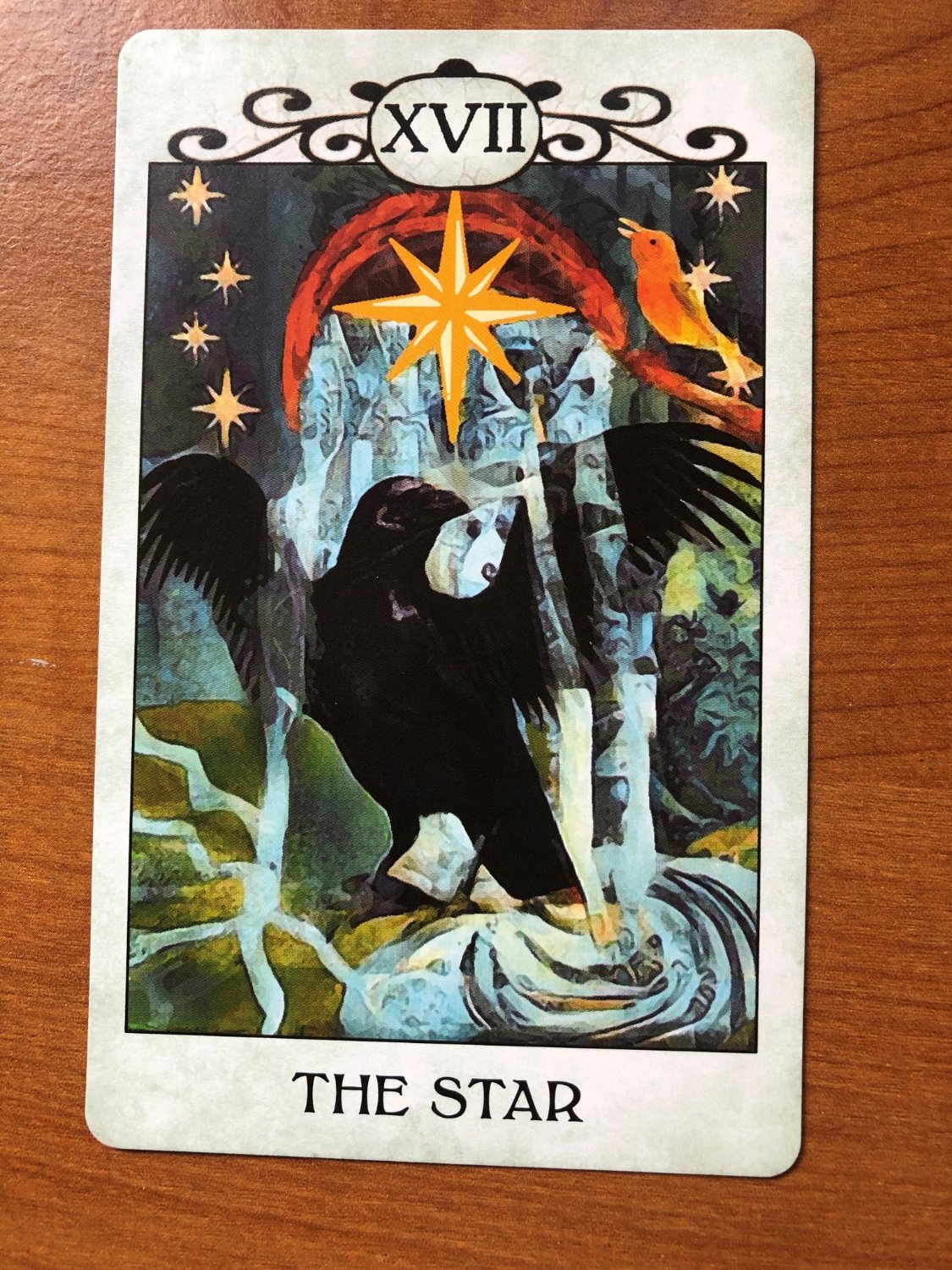 Solve Tarot ~~ 21 March jigsaw puzzle online with 48 pieces